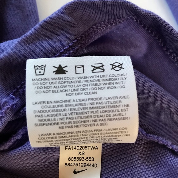 Nike | Tops | Nike Legend Dri Fit Long Sleeve V Neck Top Size Xs | Poshmark